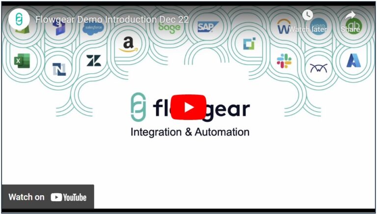 iPaas Platform Integration Demo - See Flowgear in Action